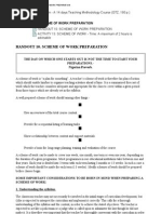 Components of a Scheme of Work | PDF | Syllabus | Teachers
