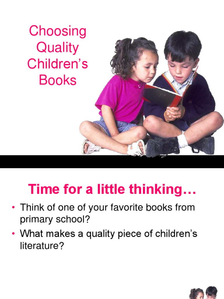 Choosing Books | PDF | Narrative | Children's Literature