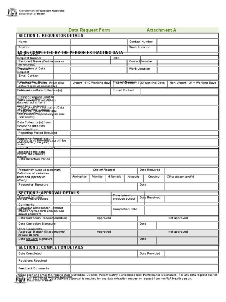 CIMS Data Request Form | PDF | Pharmaceutical Drug | Nursing