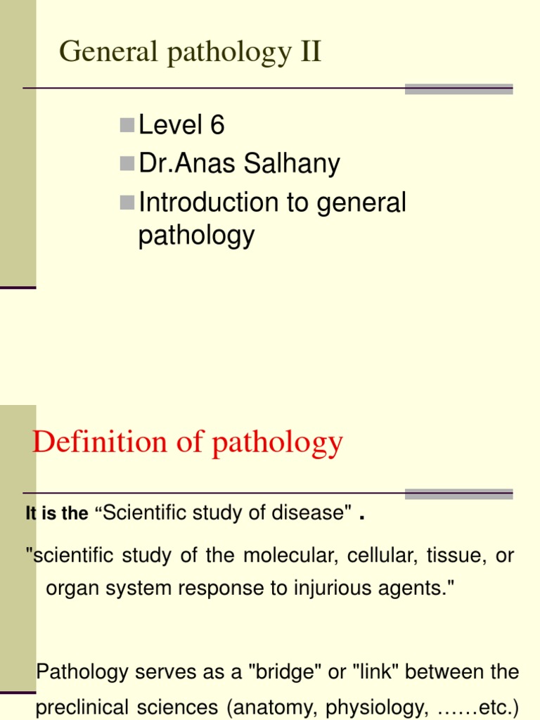 Introduction To General Pathology II 2013 | PDF | Pathology | Benign Tumor
