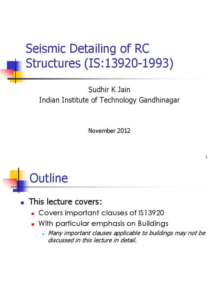 RCC Frame Design of Buildings | PDF