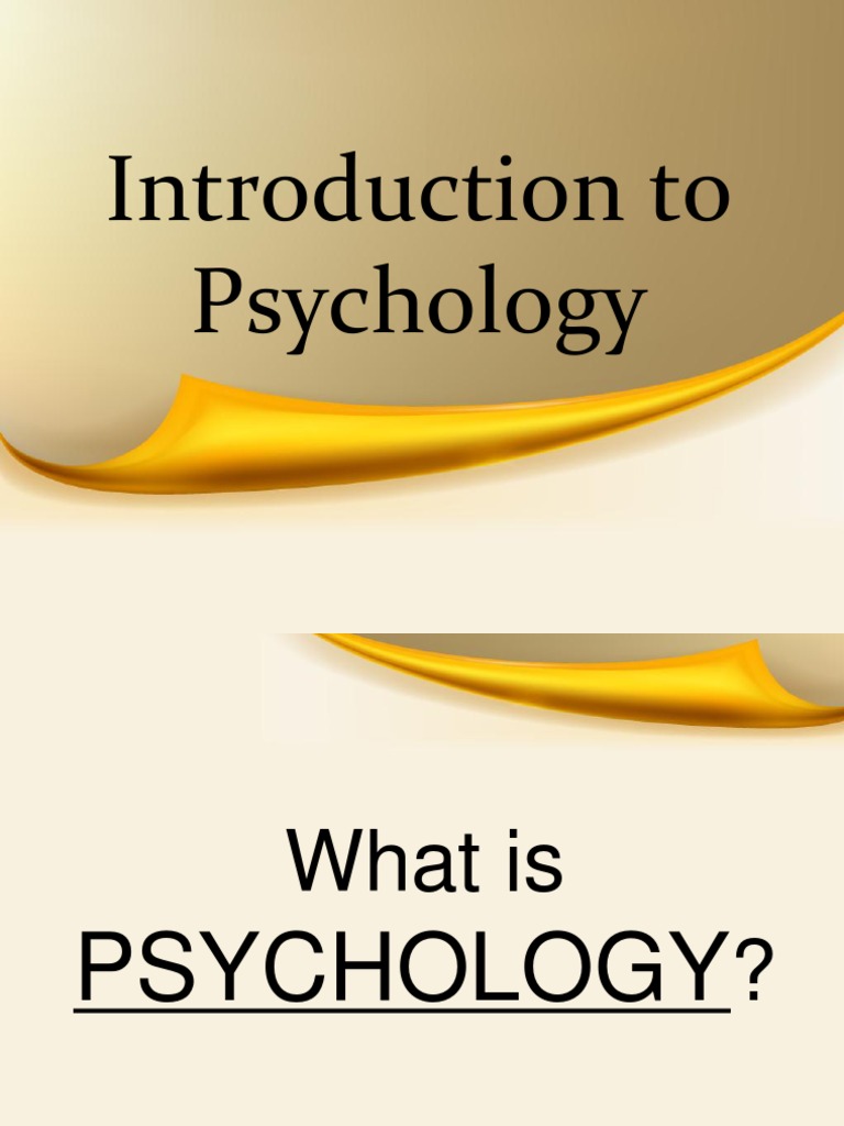 General Psychology Psychology Human Behavior | PDF | Psychology ...