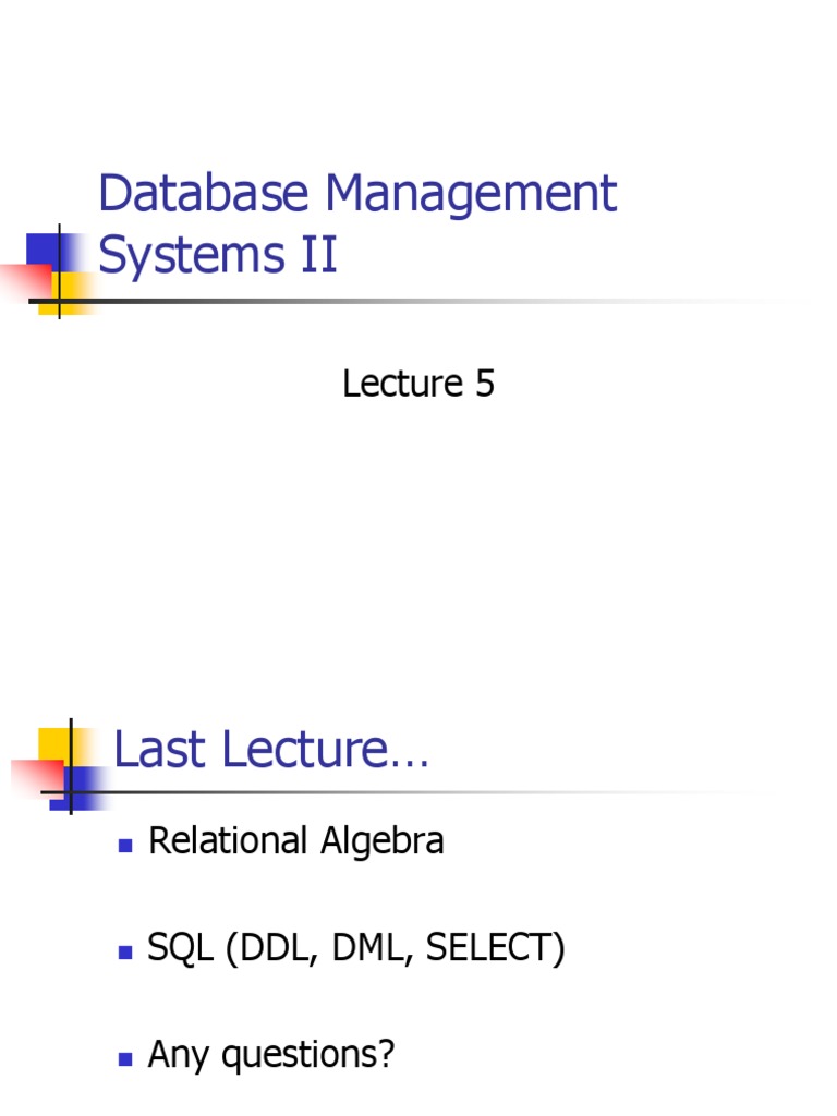 Database Management Systems II | PDF | Control Flow | Database Transaction
