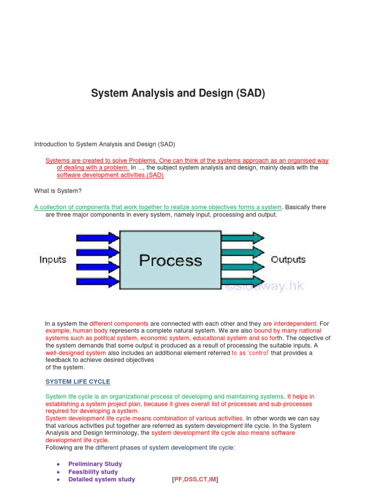System Analysis and Design | PDF | Software Development Process | Agile Software Development