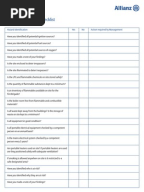 HAZID Guideword Checklist