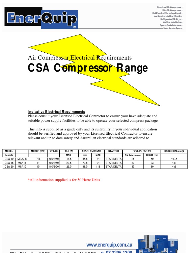 Csa Electrical | PDF
