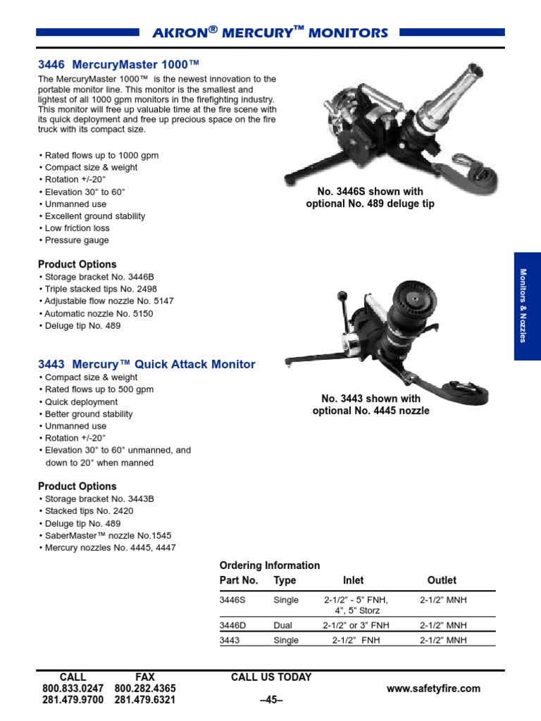 Mercury Master | PDF | Computer Monitor | Nozzle
