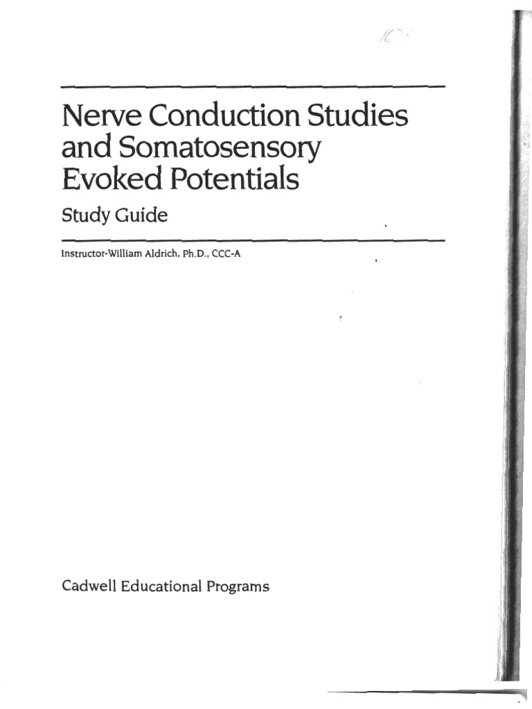Nerve Conduction Studies | PDF | Reference Range | Standard Deviation
