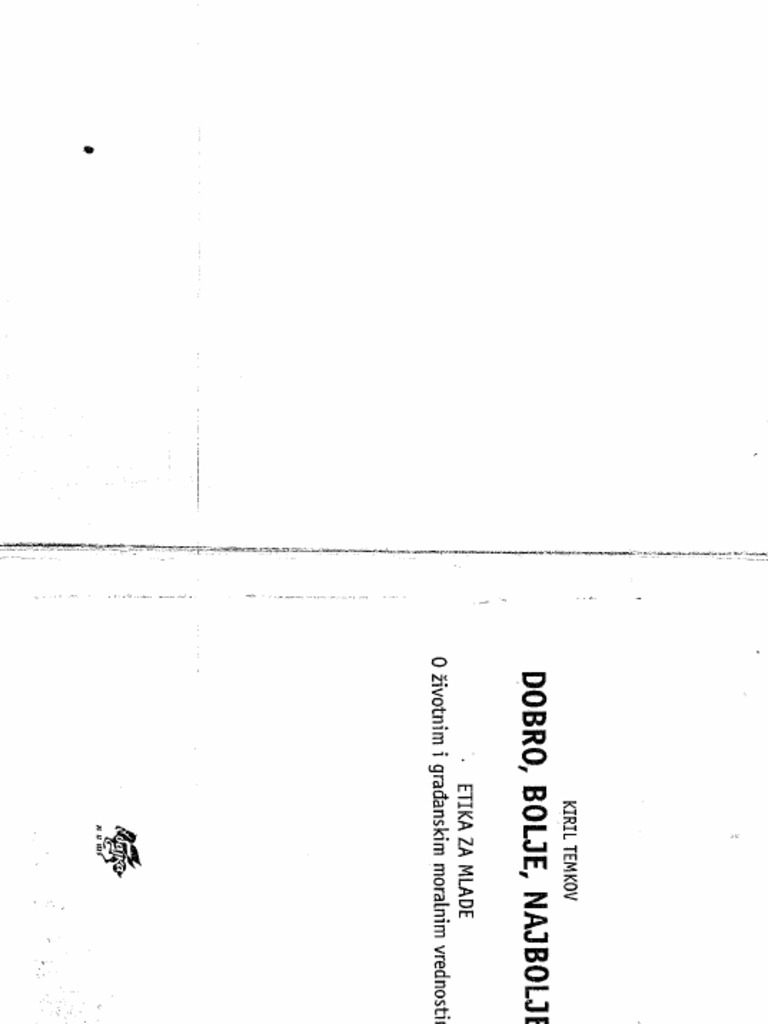 Kiril Temkov Etika Za Mlade | PDF