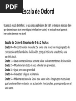 Functional Mobility Scale (FMS) Funcionalidad y Marcha | PDF