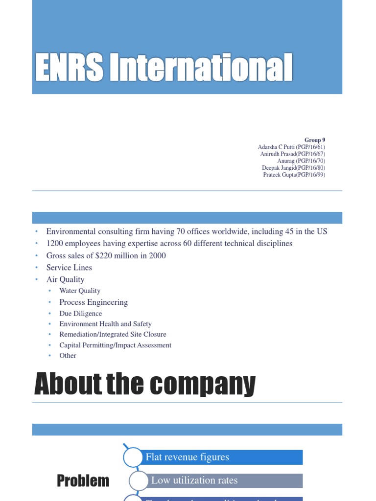 ENSR International | PDF | Incentive | Employment