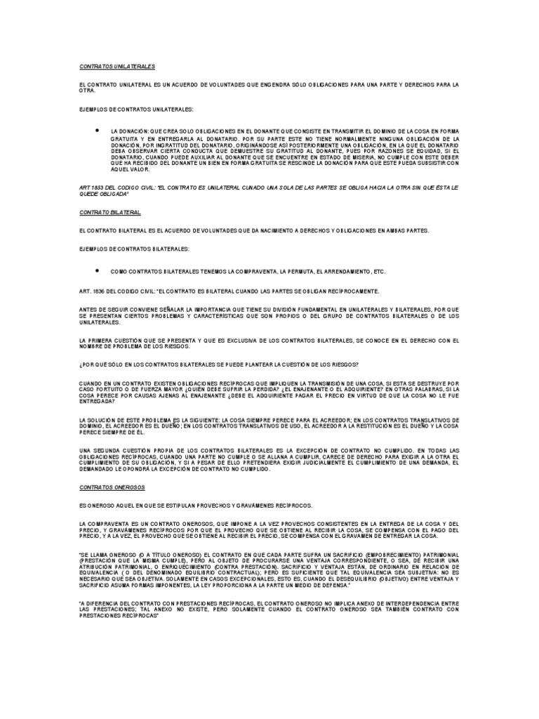 contratos-unilaterales