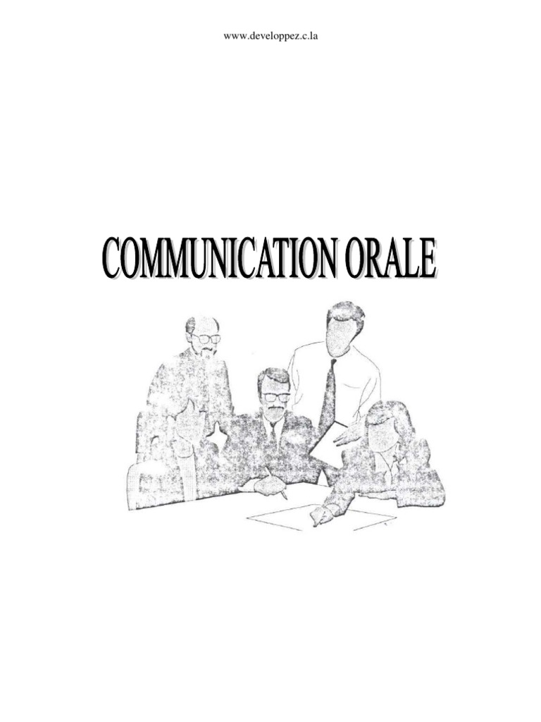 Communication Orale PDF | PDF | Évolution de carrière