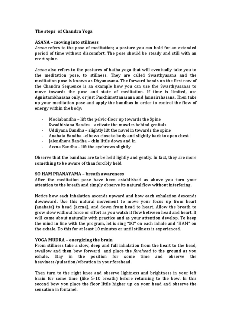 Chandra Yoga Download Free Pdf Asana Hatha Yoga