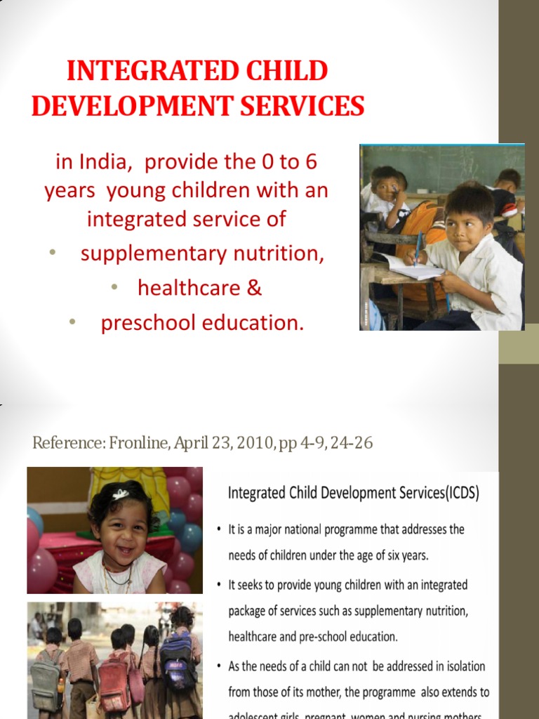 ICDS: Six Services for Child Development | PDF | Kindergarten | Preschool