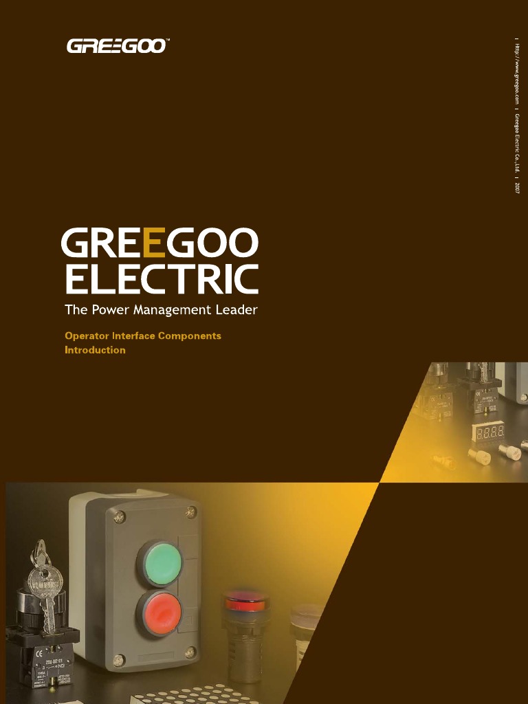 An Overview of Operator Interface Components Offered by GREEGOO ...