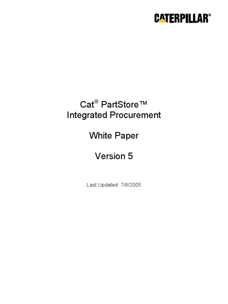 Integrated Procurement White Paper PDF | PDF | Transport Layer Security ...