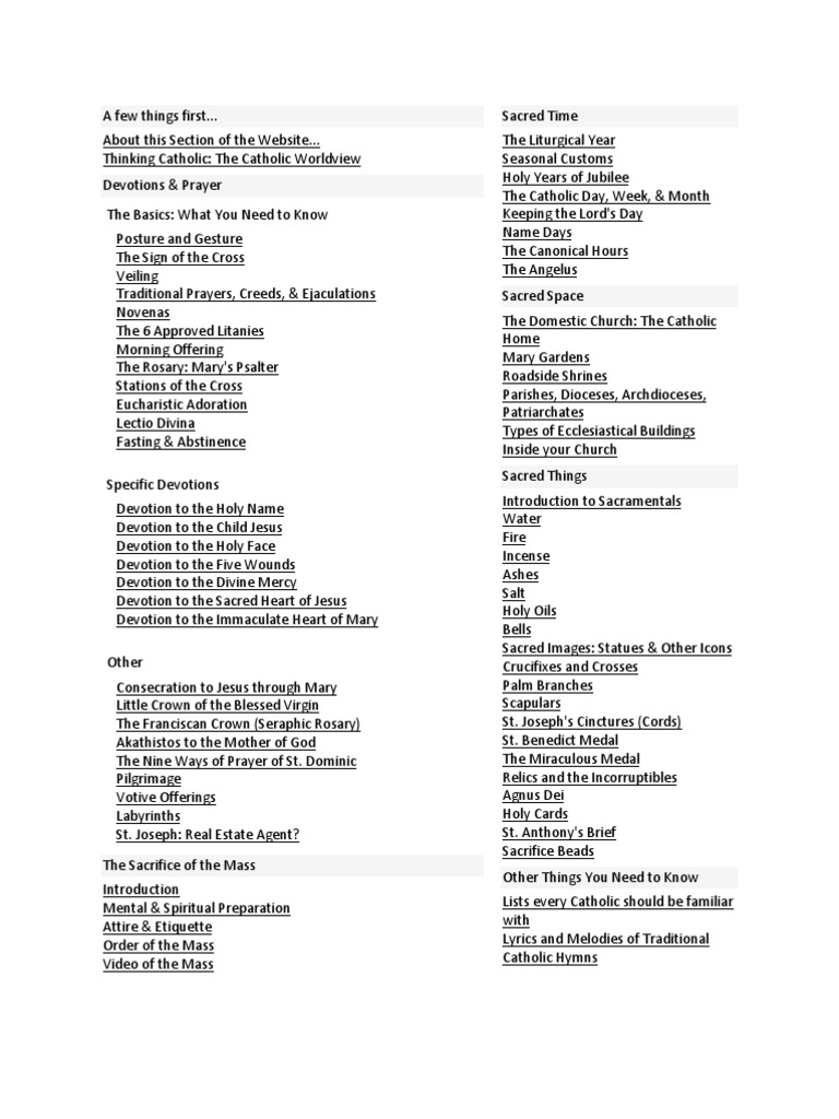 Catholic Traditions | PDF | Mass (Liturgy) | Catholic Church