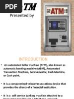 ATM Input and Output Devices Overview | PDF | Automated Teller Machine ...