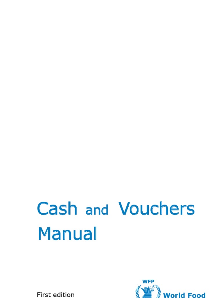 WFP Cash and Vouchers Manual | PDF | Risk Management | World Food Programme
