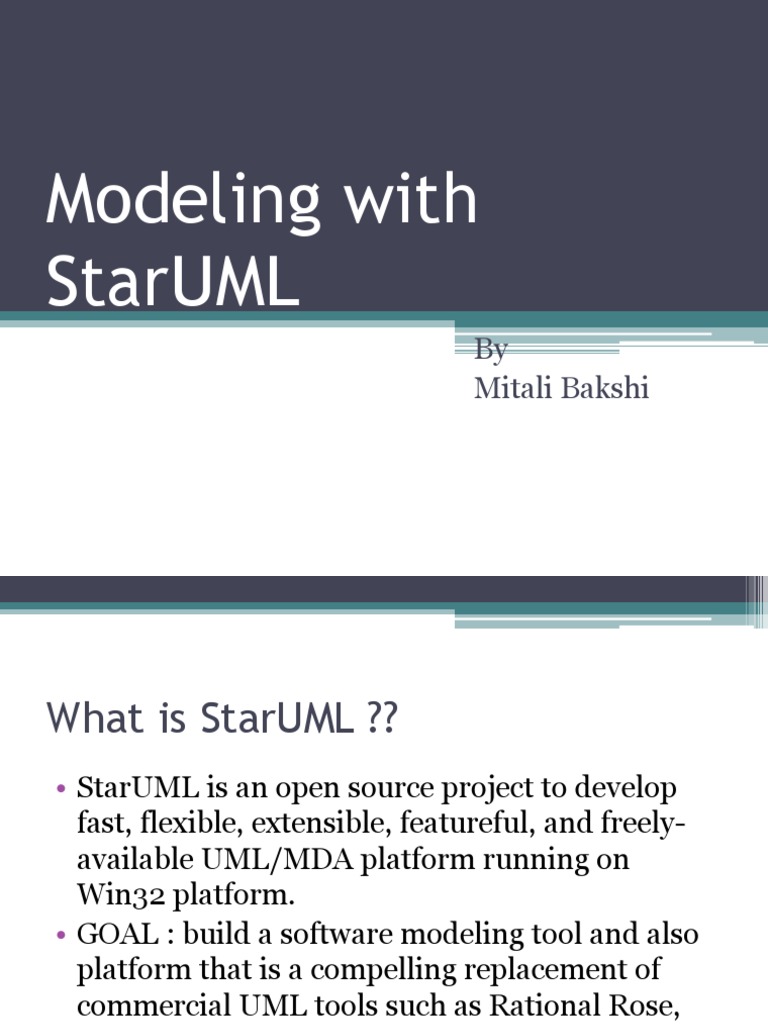 Star UML | PDF | Use Case | Unified Modeling Language