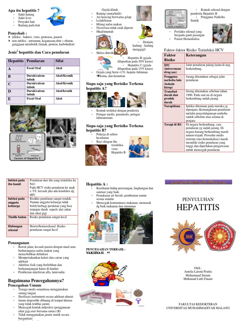 Leaflet Hepatitis FIX | PDF