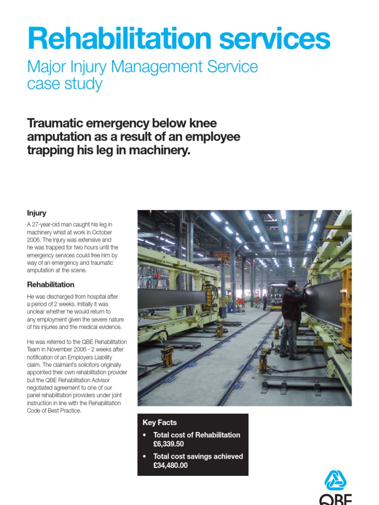 Major Injury Case Study - Below Knee Amputation | Amputation | Physical Therapy