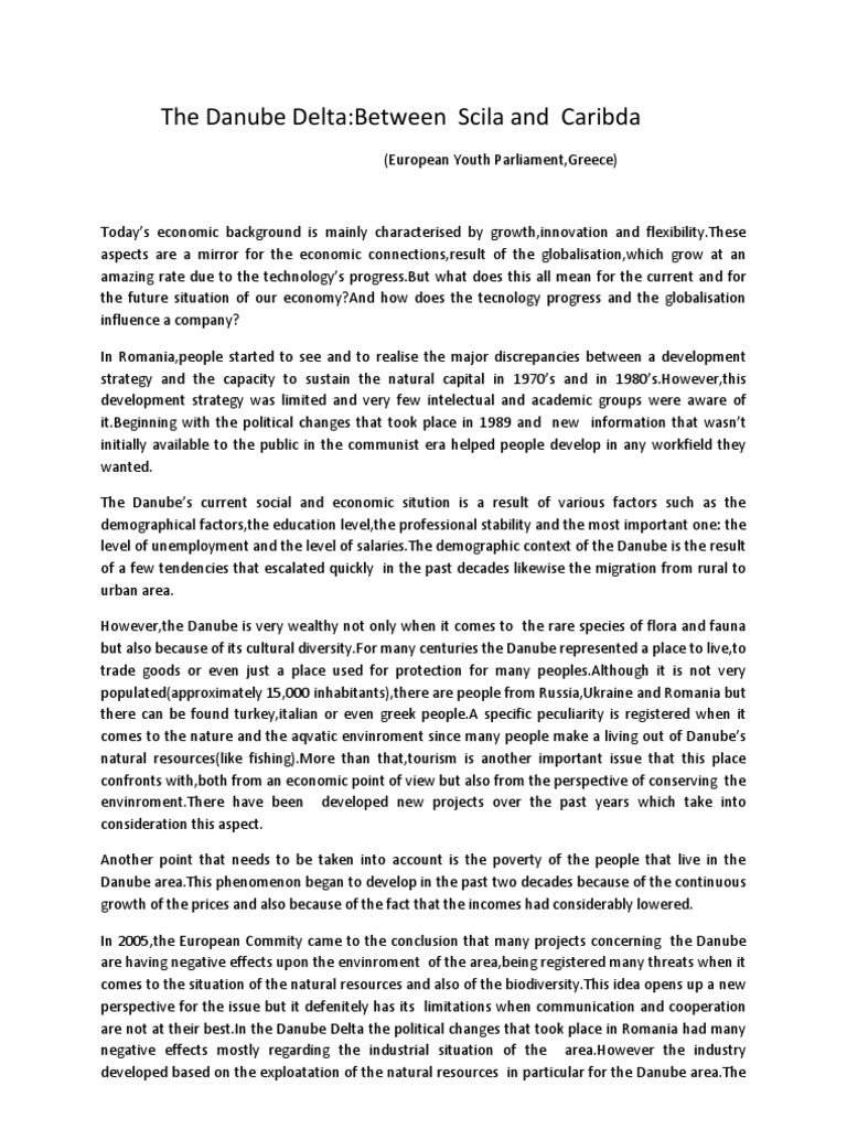 Danube Delta-Fishing | PDF | Danube | Romania