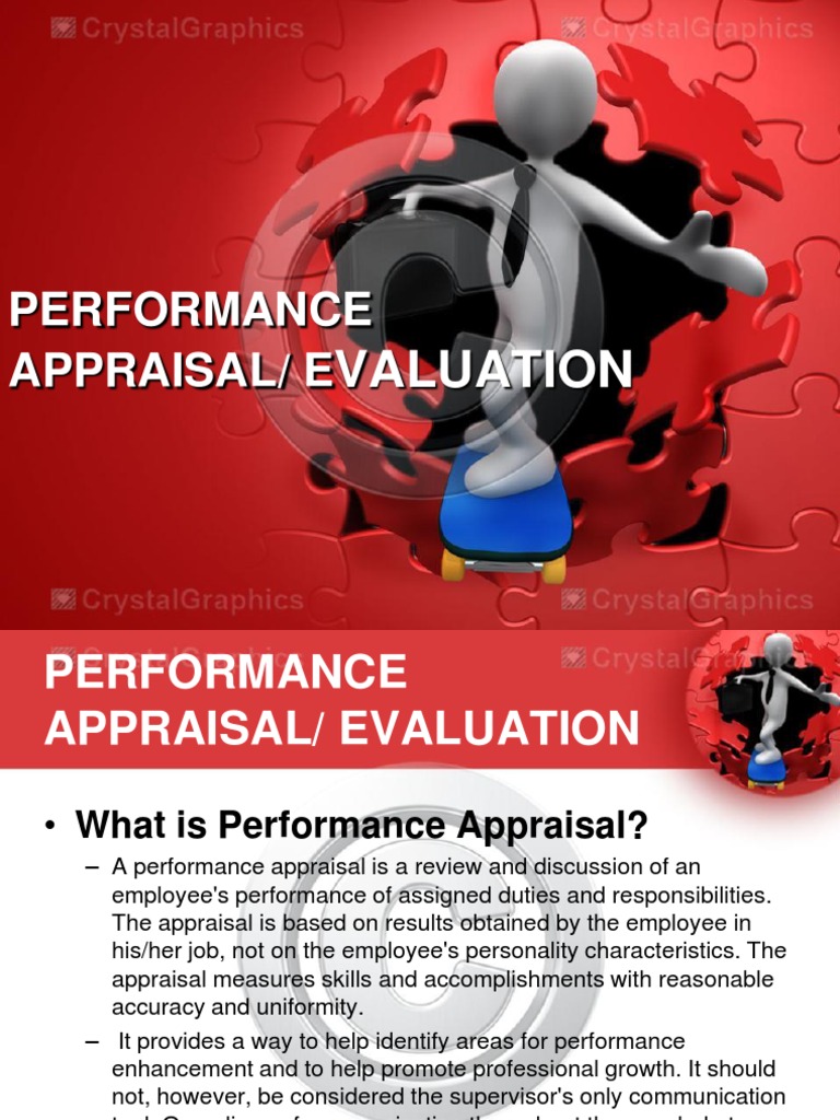 Understanding Performance Appraisal | PDF | Performance Appraisal ...