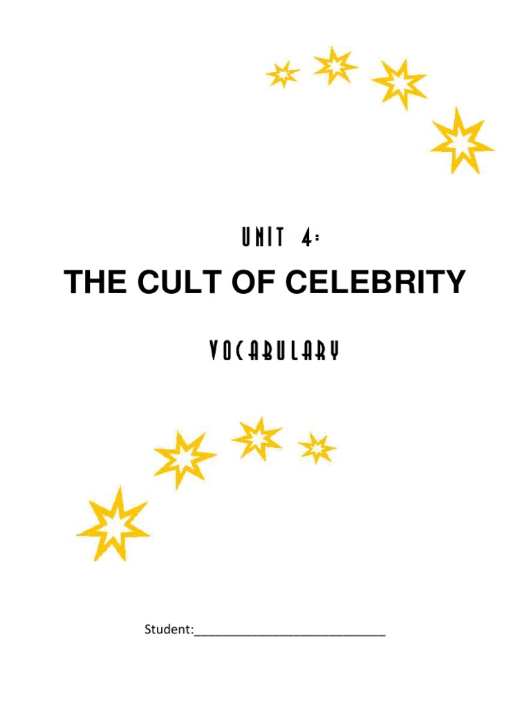 Understanding Celebrity Culture | PDF | Syntax | Semantic Units