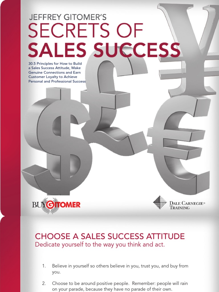Secrets of Sales Success | PDF | Sales | Brand