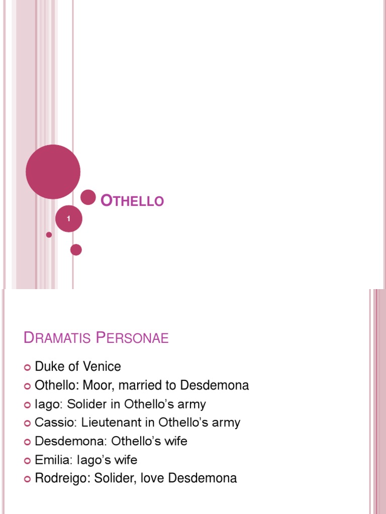 Othello: Character Analysis and Themes | PDF | Othello | Iago