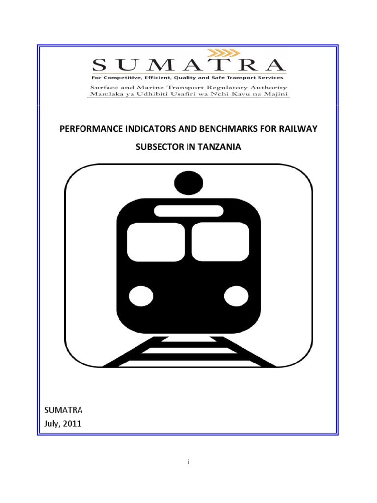 Draft Railway Benchmarks | PDF | Rail Transport | Train