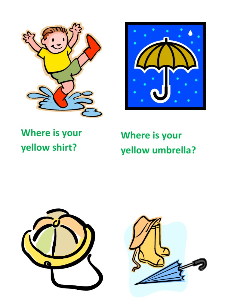 Where is Your Yellow? A Sight Word Book | PDF