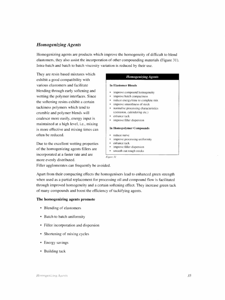 40 MS - Homogenizing Agents | PDF