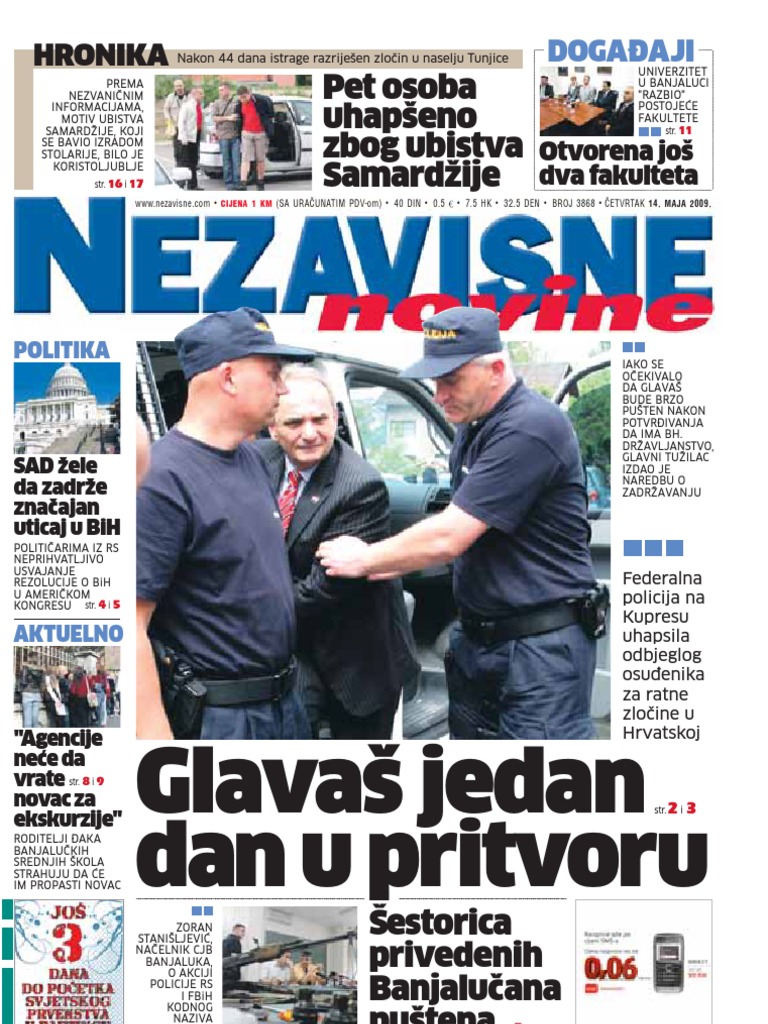 Nezavisne 090514 | PDF