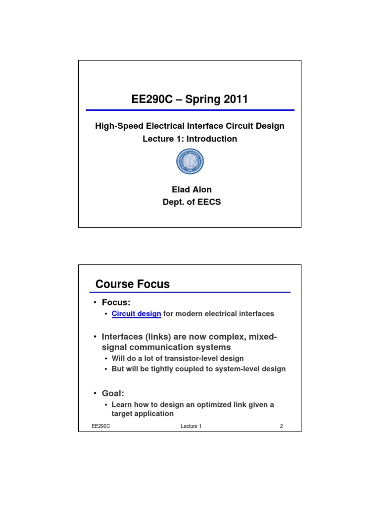 Lecture01 Intro 2up | PDF | Signal (Electrical Engineering) | Computing