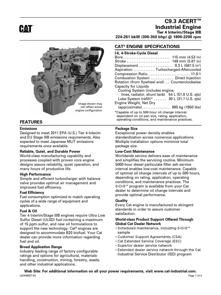 C9.3 | Diesel Engine | Engines