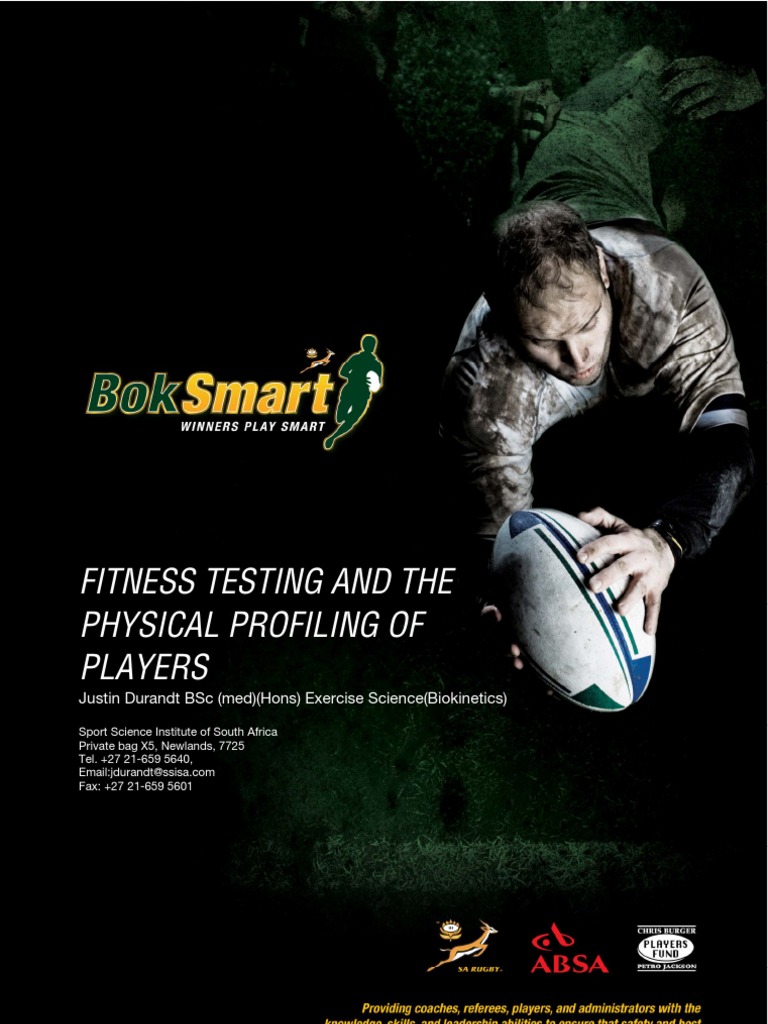 BokSmart - Fitness Testing and The Physical Profiling of Players | PDF ...