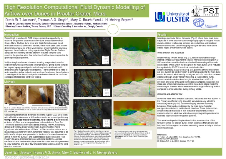 EGU Poster 2012 Flagstaff Edit | PDF | Dune | Wound