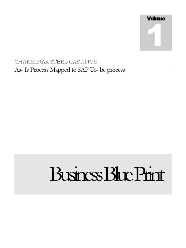 Sap To Be Process BBP | PDF
