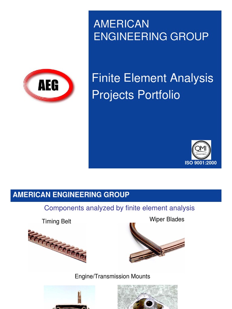 Fea Projects Portfolio | PDF