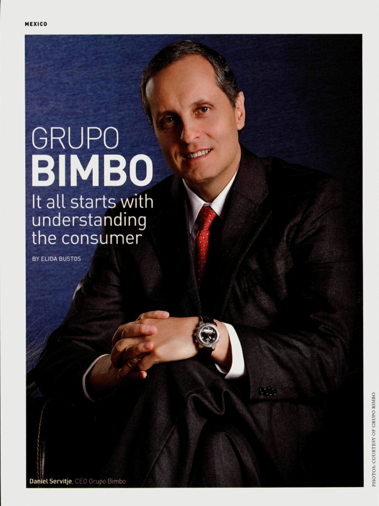 Interview With CEO of Grupo Bimbo | PDF | Economies | Business