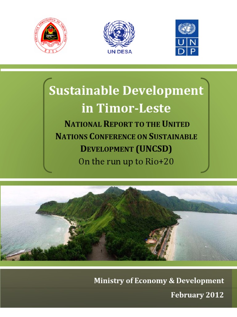 Timor Leste | PDF | Sustainability | Millennium Development Goals
