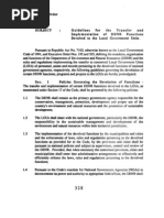 Sapa Rules (Denr Dao 2007-17) | PDF | Protected Area | Sustainability