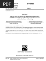 En 10263-2 | PDF