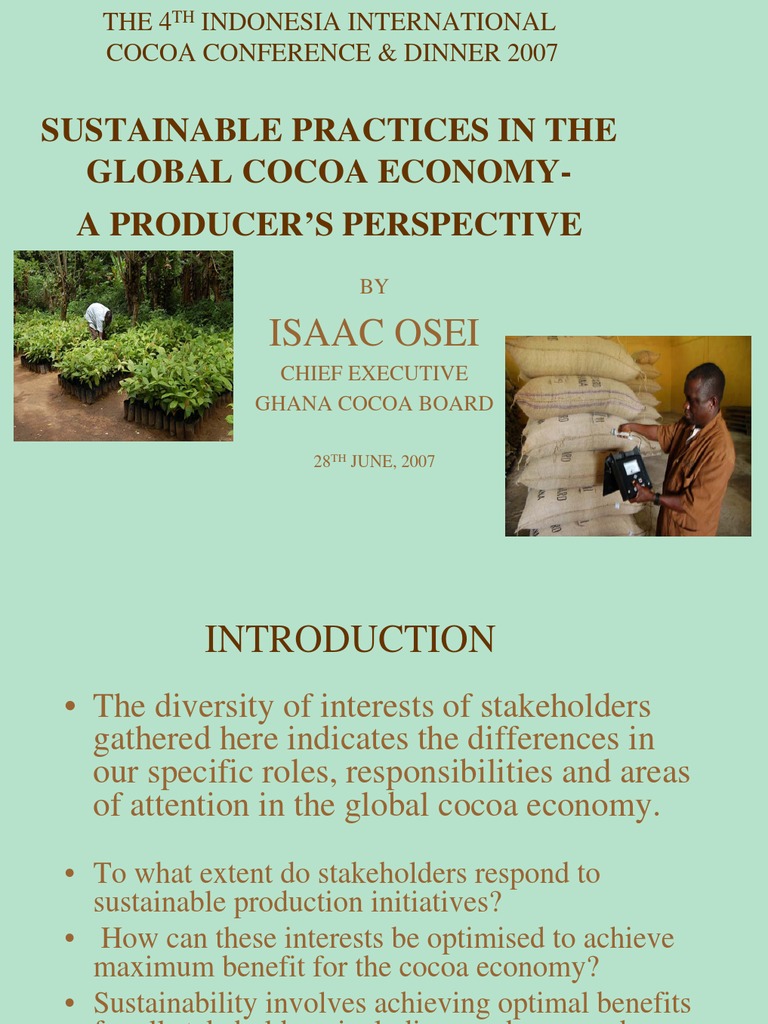 Ghana Cocobod Report | PDF | Cocoa Bean | Sustainability