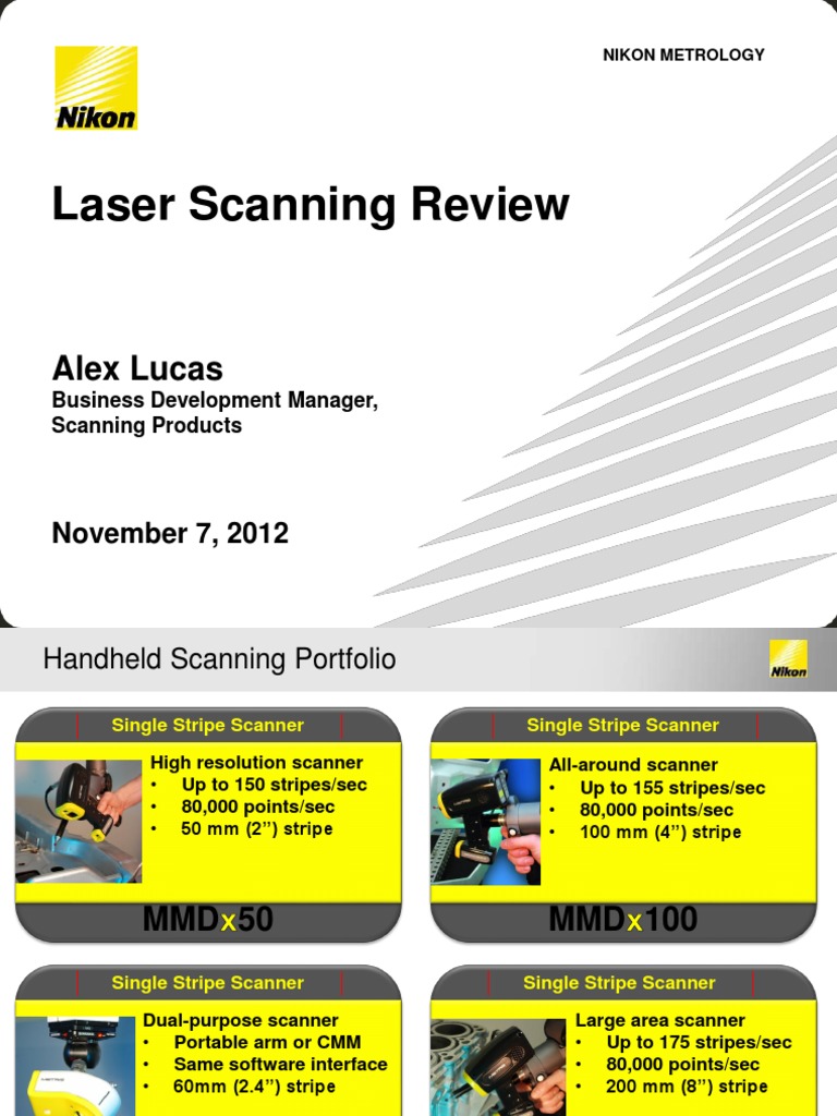Nikon Metrology Laser Scanning Overview | PDF | Image Scanner ...
