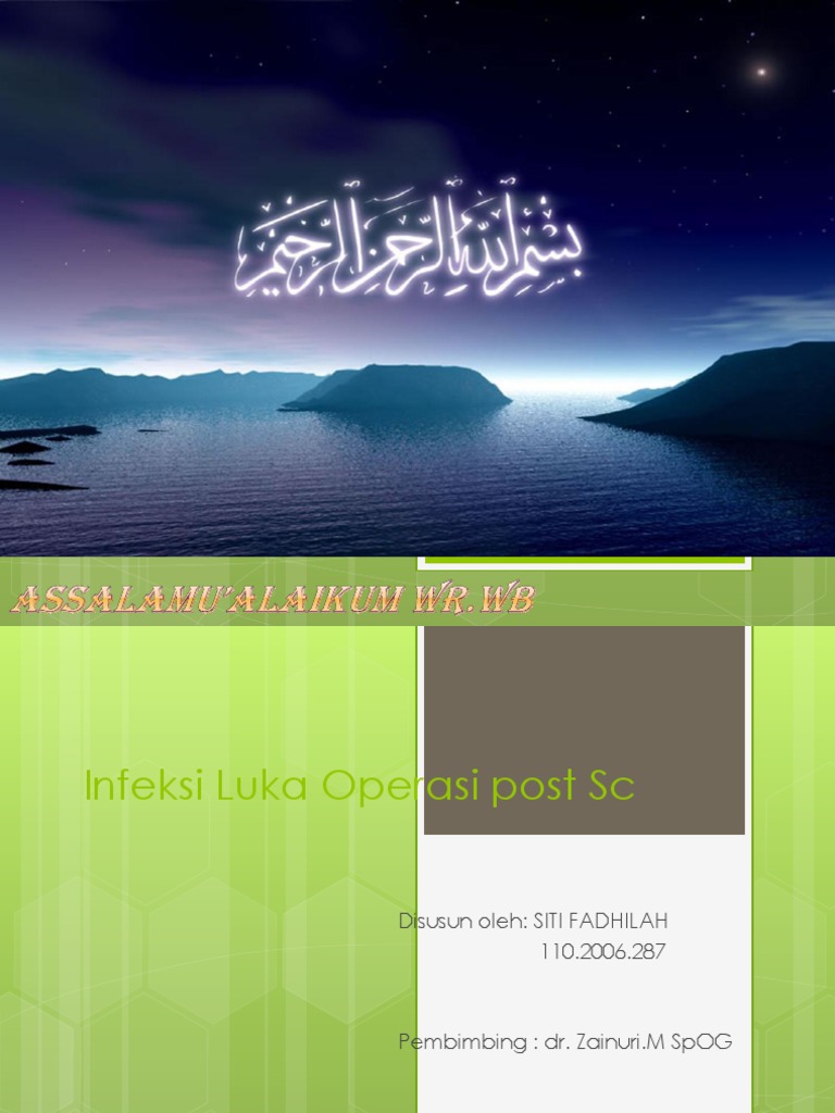 Infeksi Luka Operasi | PDF