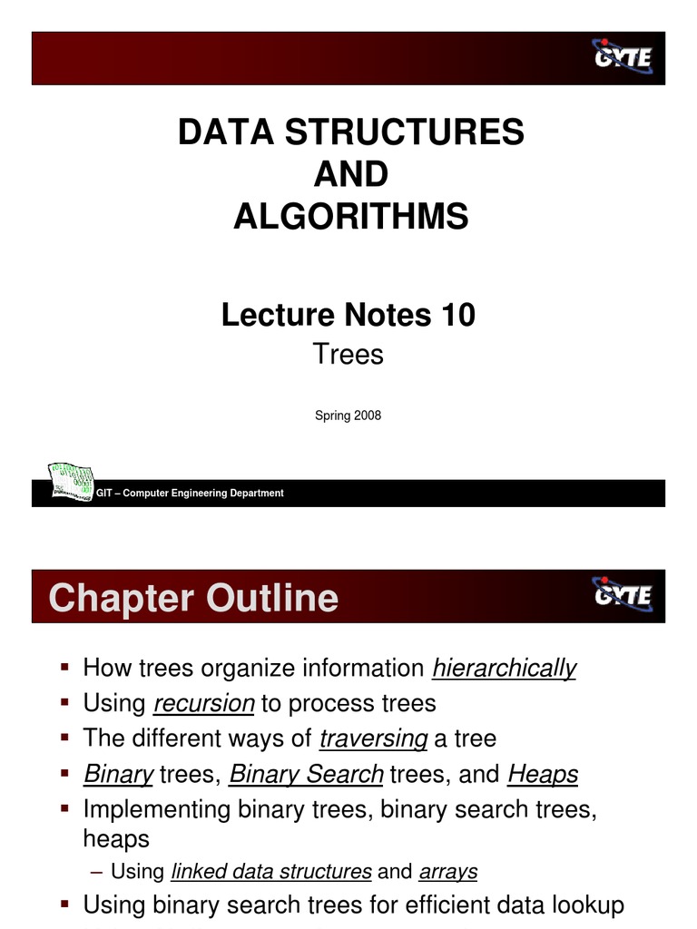 Tree Data Structures and Algorithms | PDF | Data Management | Applied ...
